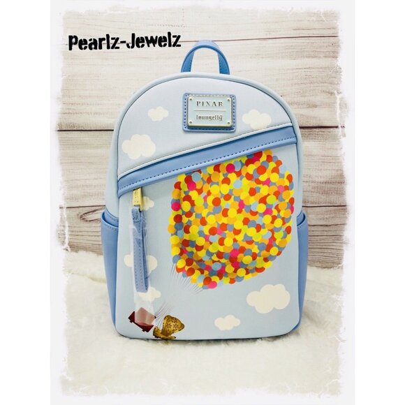 Loungefly | Bags | Loungefly Disney Pixar Up Balloon Chairs Mini ...